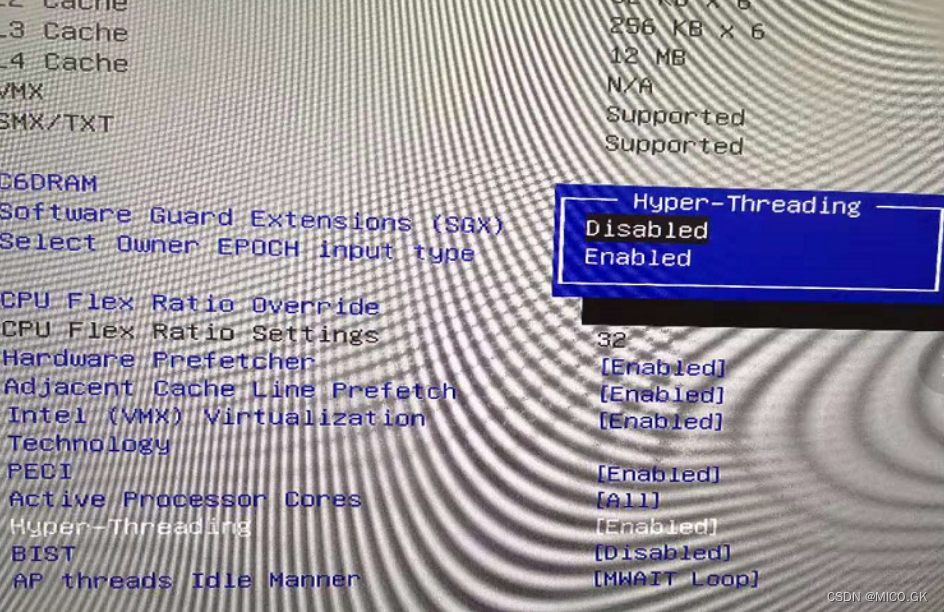 BIOS超线程设置_bios关闭超线程-CSDN博客