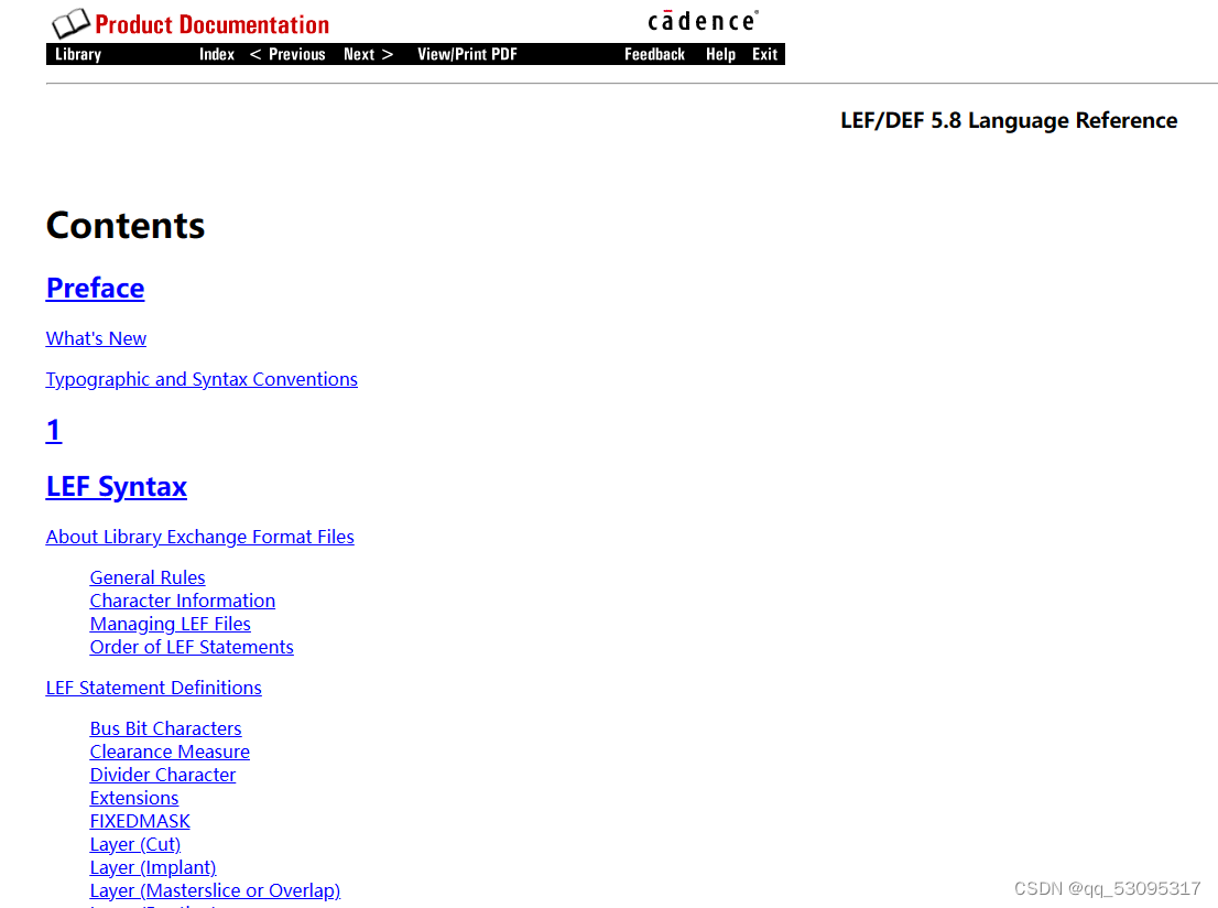 lef文件，def文件，从小白到看懂过程-CSDN博客