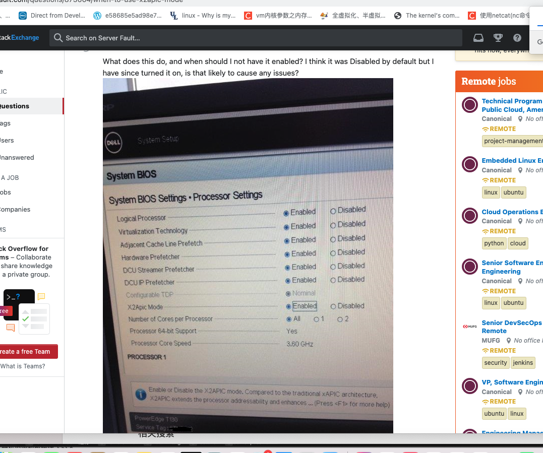 排查cpu feature 缺少x2apic原因_李天琦的博客-CSDN博客
