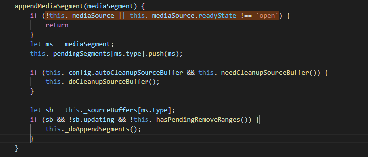 flv报错Failed to read the ‘buffered’ property from ‘SourceBuffer’: This SourceBuffer has been ...