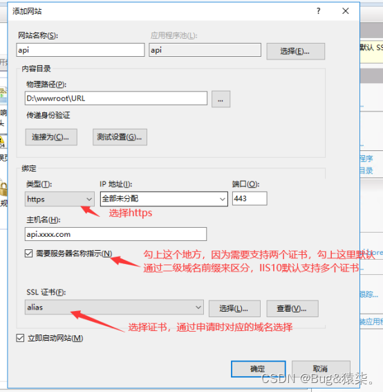 IIS10.0部署netcor+vue前后端两个HTTPS域名方法IIS配置API接口转发_iis10 部署vue-CSDN博客