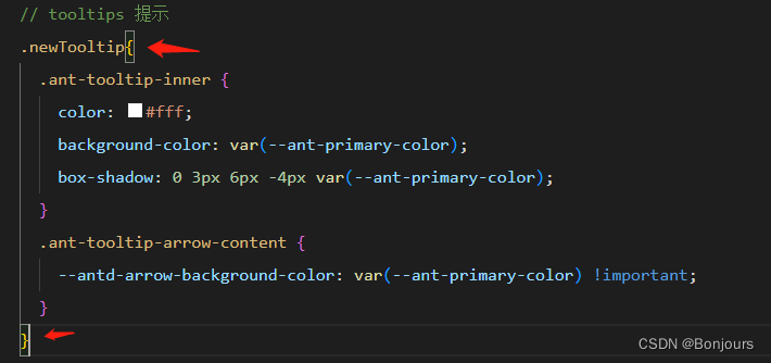 ant react修改tooltip的组件样式_antd tooltip 自定义title样式-CSDN博客