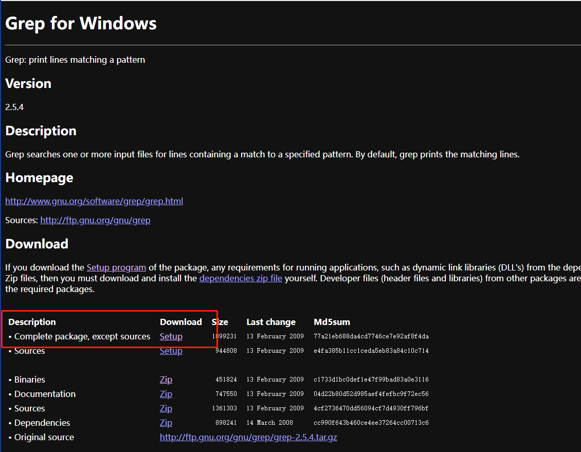 windows下grep的安装与使用_grep for windows-CSDN博客