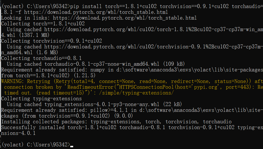 windows10+CUDA+CUDNN+yolact环境安装教程_yolact 安装-CSDN博客