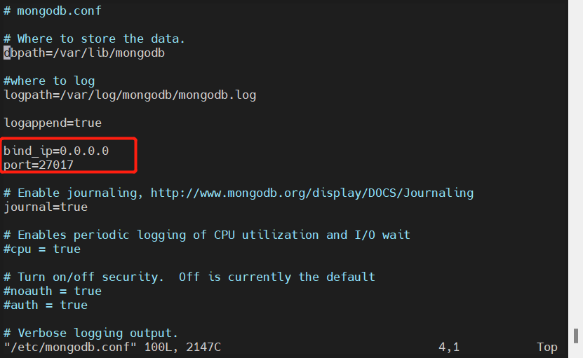 Ubuntu20,阿里服务器,mongodb安装与开启外网访问_linux [initandlisten] waiting for connections on p-CSDN博客