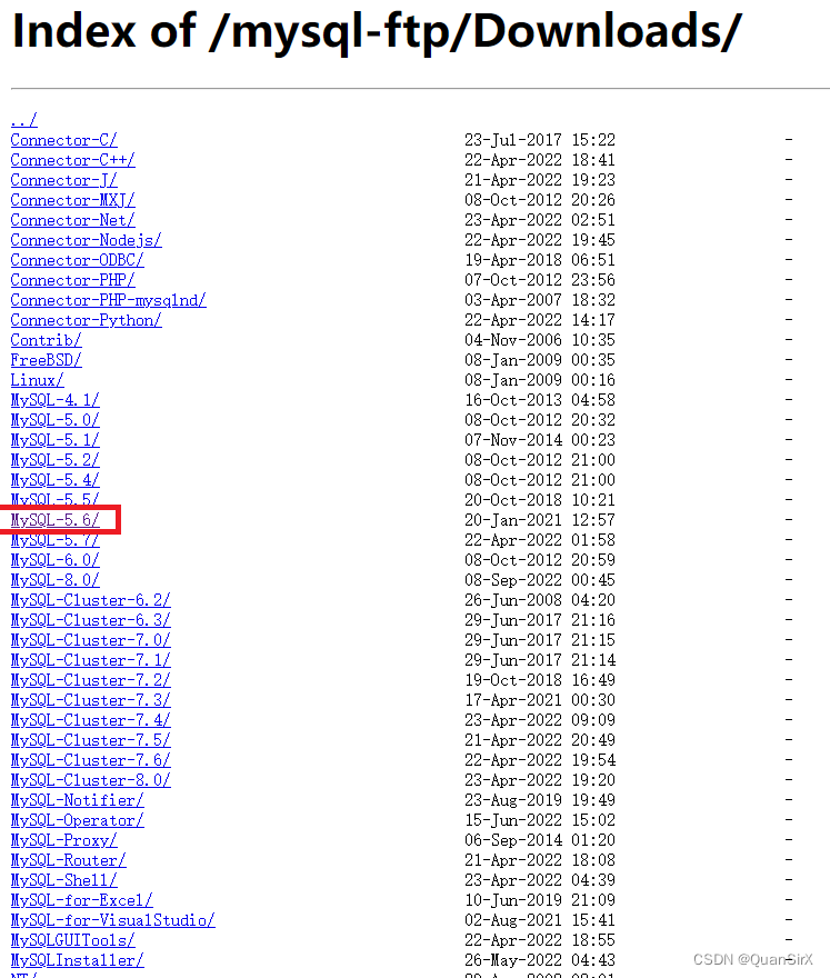 Mysql数据库软件安装中科大mysql镜像网址 Csdn博客 0372