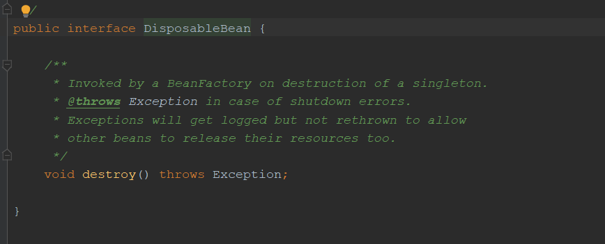 Spring中Bean init方法和destroy方法三种实现方式和执行时机原理分析_spring destroy-CSDN博客