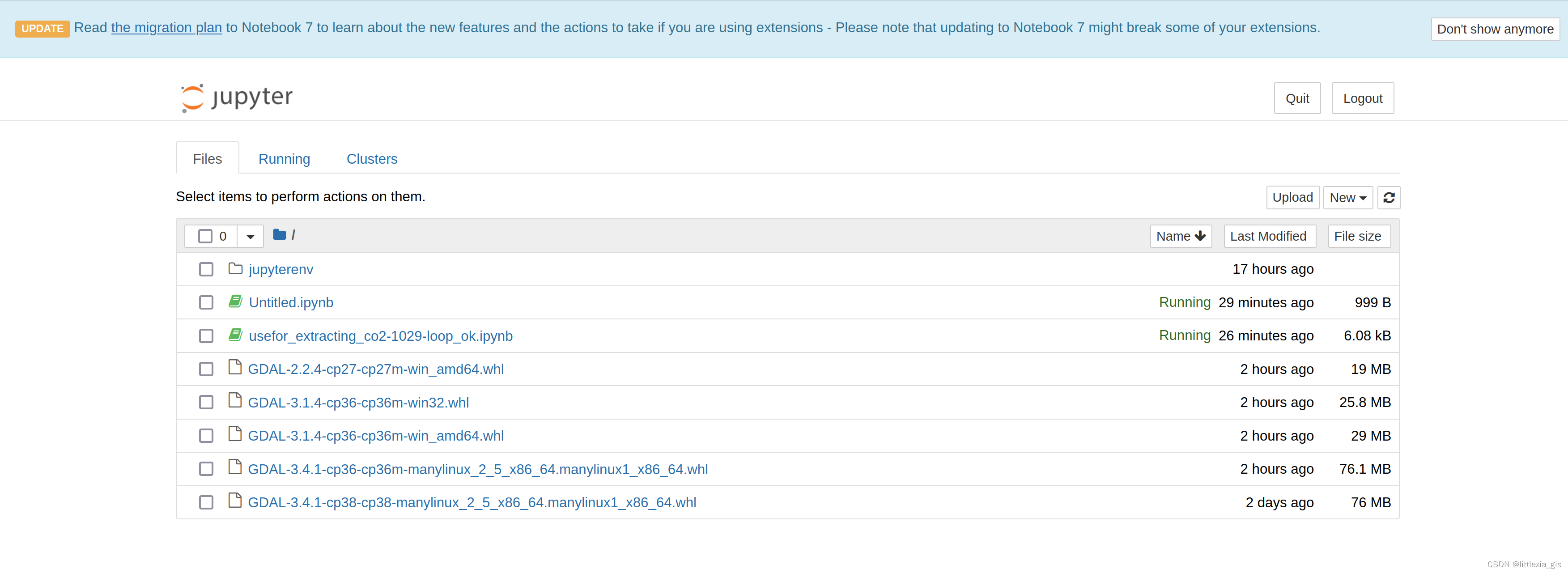 conda环境下安装jupyter并安装gdal，netcdf4包_jupyter osgeo-CSDN博客