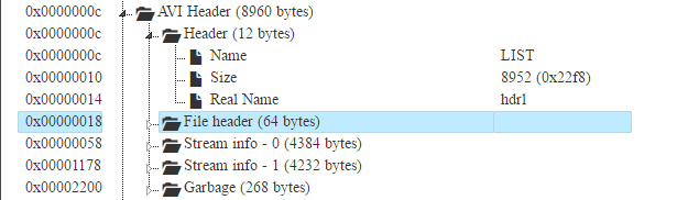 【编解码：AVI格式解析】-CSDN博客