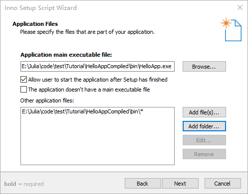 Julia 将.jl脚本文件打包为可执行文件_jl文件-CSDN博客