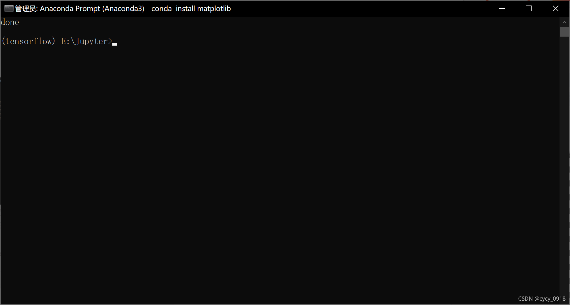 Jupyter报错modulenotfounderror No Module Named ‘matplotlib‘ Jupty 出现modulenotfounderror No
