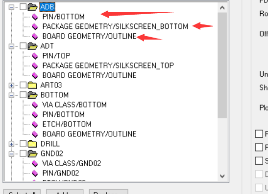 Allegro_PCB前处理---光绘文件制作，ADT层设置_adt 和adb层-CSDN博客