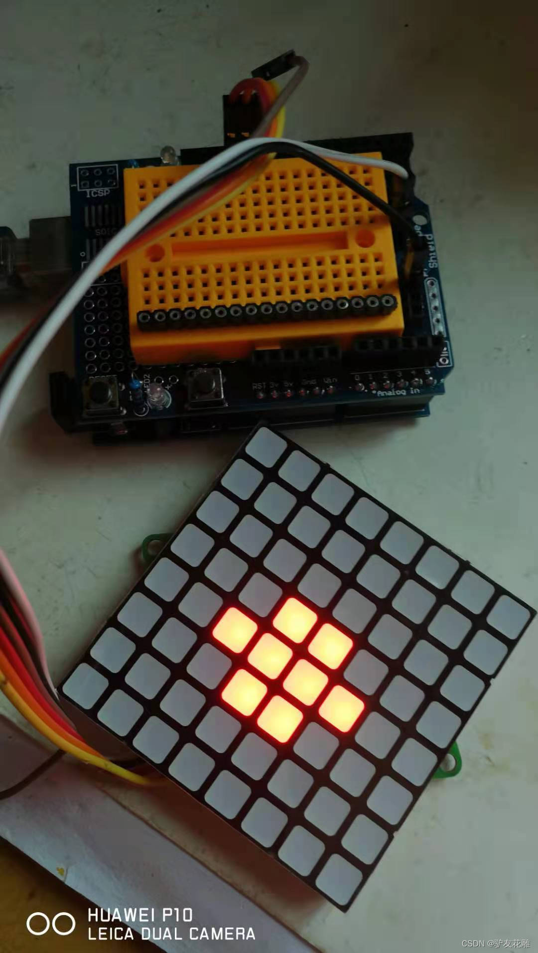 【雕爷学编程】arduino动手做(163) 大尺寸8x8led方格屏模块3arduino Max7290 Led88 Csdn博客