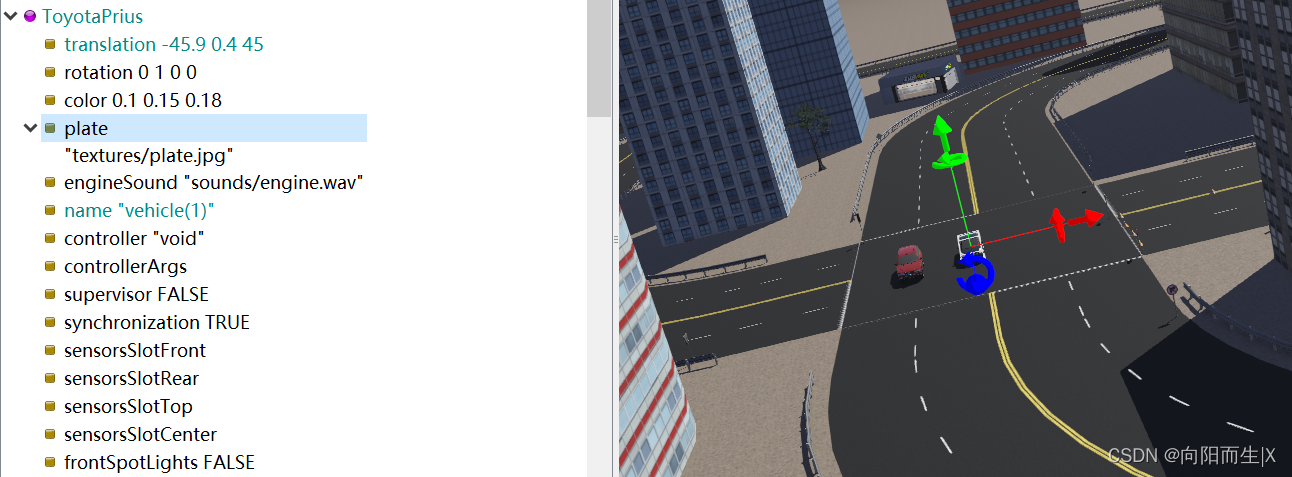 Webots学习（二）—— Car PROTO 相关参数说明_webots city-CSDN博客