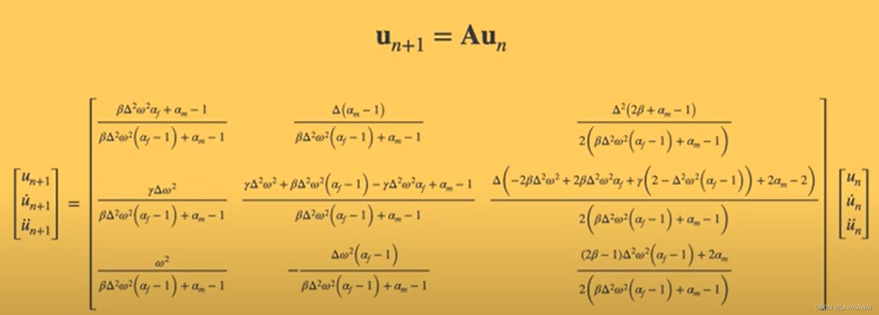 【有限元方法】广义alpha-CSDN博客