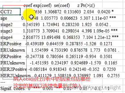 多因素cox回归结果解释 第二十八讲 R语言-Cox比例风险模型1 - 知乎 (zhihu.com)_exp(coef)=9.986e-01是多少-CSDN博客