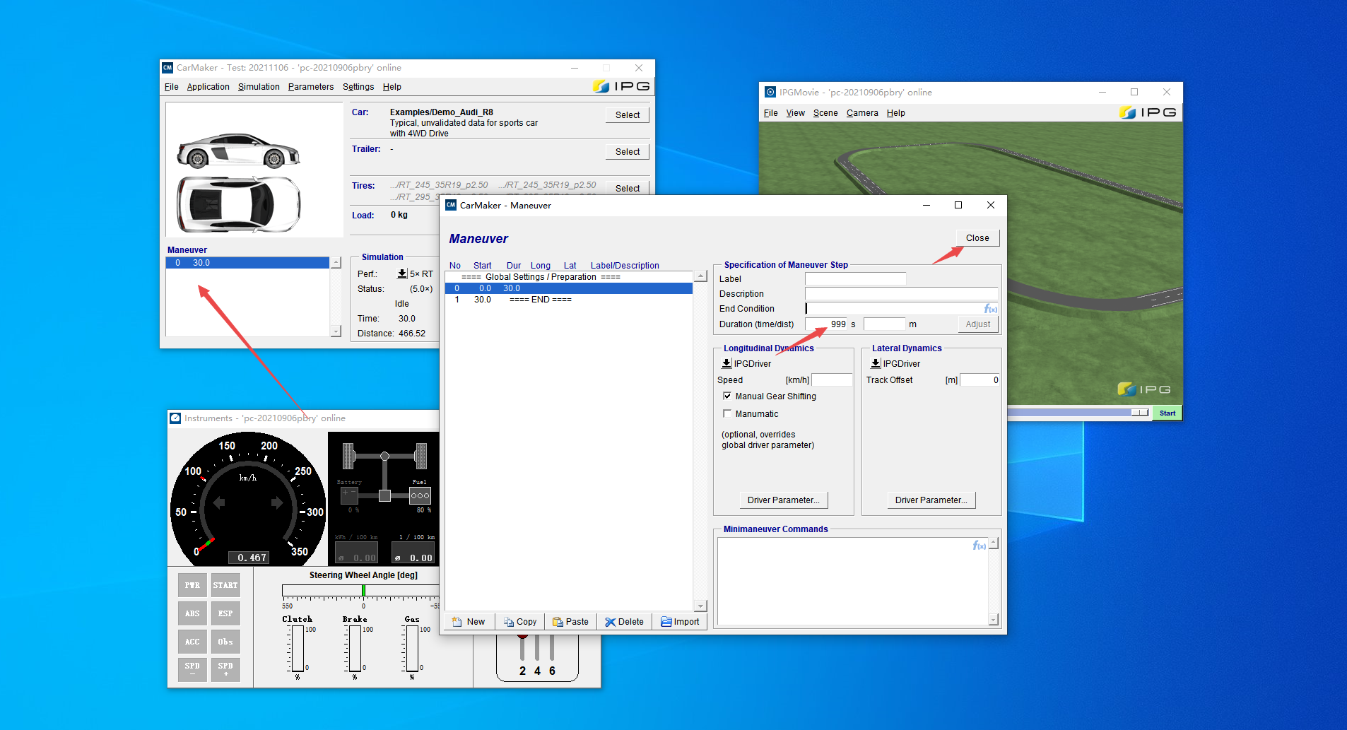 【CarMaker学习笔记】手把手教你搭建一个闭环道路并运行车辆_carmake 场景搭建-CSDN博客