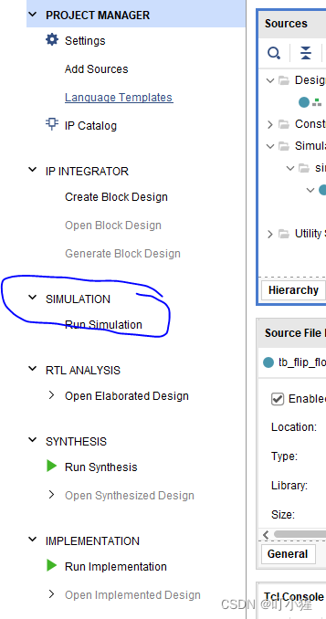 入门fpga之vivado项目创建fpga Sv文件 Csdn博客