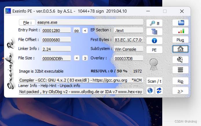 BUUCTF [ACTF新生赛2020]easyre-CSDN博客