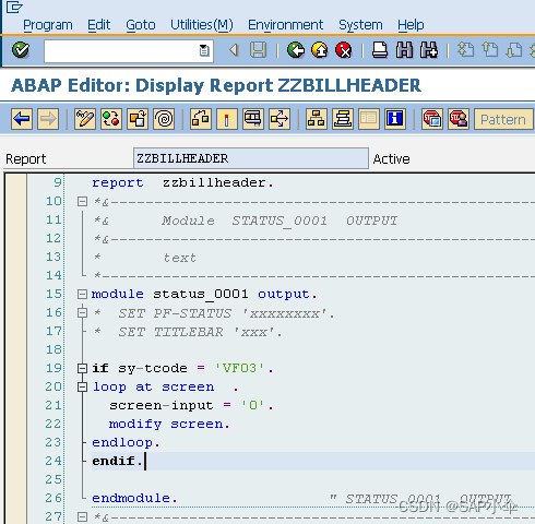 SAP ABAP VF01/VF02/VF03屏幕增强_vf01付款条款屏幕字段修改-CSDN博客