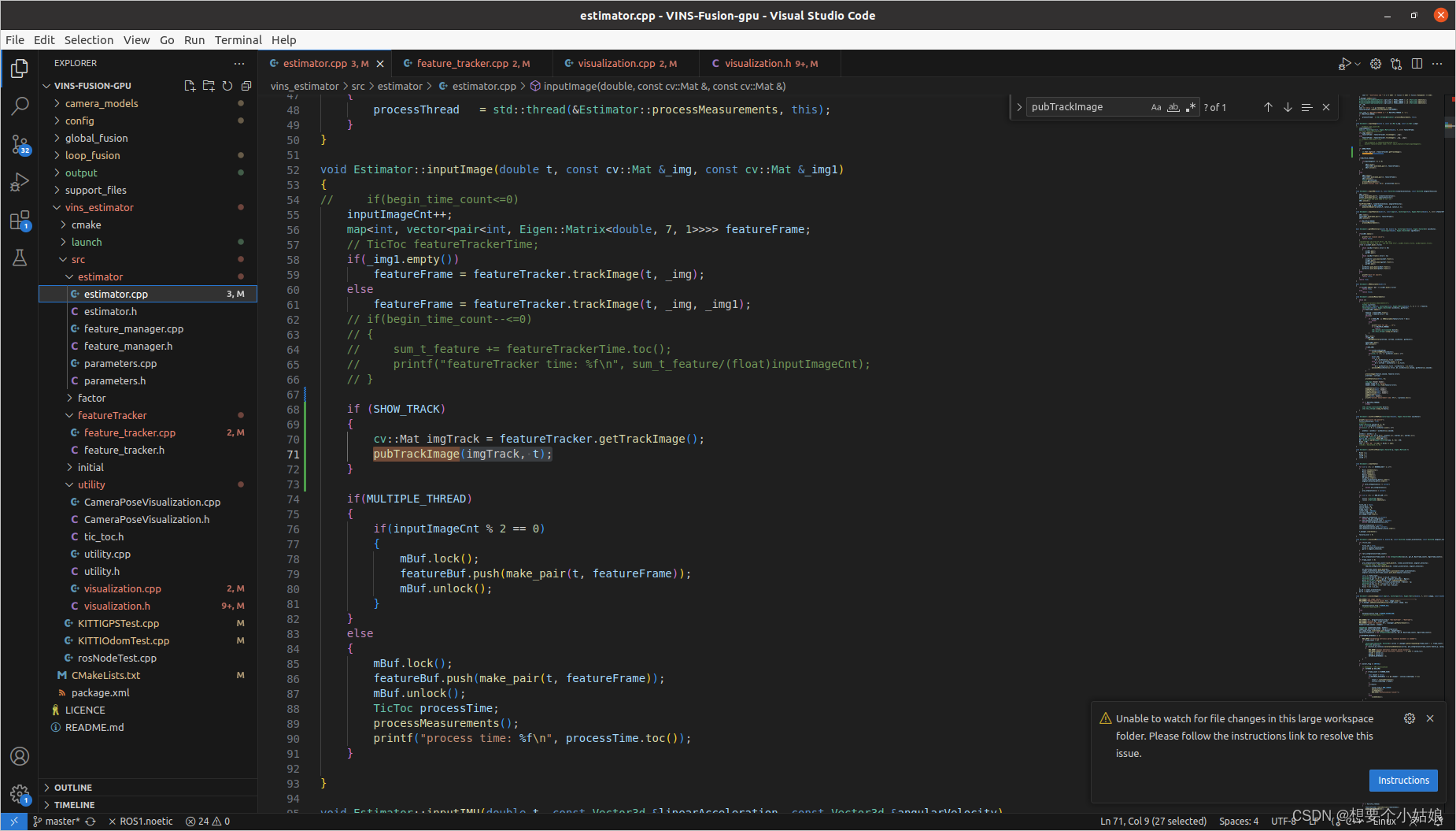 Ubuntu 20.04 配置 VINS-Fusion-gpu + OpenCV 4.6.0_opencv 4.5可用于vins-fusion-gpu版本-CSDN博客