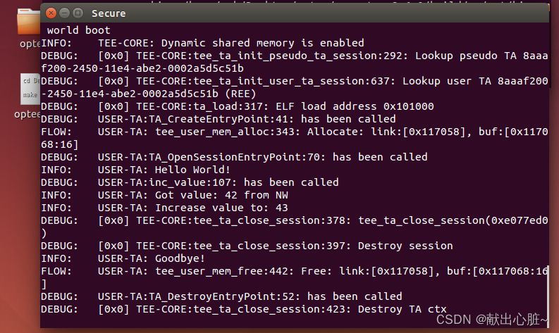 学习笔记之OP-TEE的基本使用（1） 之 使用Qemu运行OP-TEE_qemu optee-CSDN博客