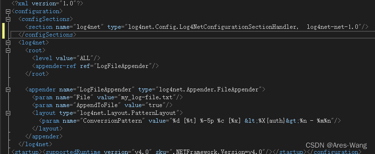 .net log4net_log4net日志保留天数-CSDN博客
