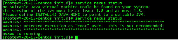 解决Nexus自启动JDK版本报错问题No suitable Java Virtual Machine could be found on your system-CSDN博客
