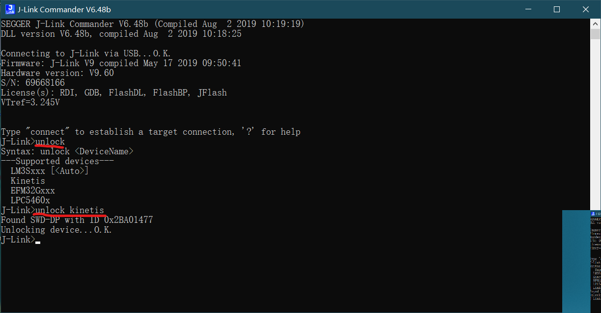JLINK报错Could not find core in Coresight setupCould not find core in Coresight setup Failed to ...