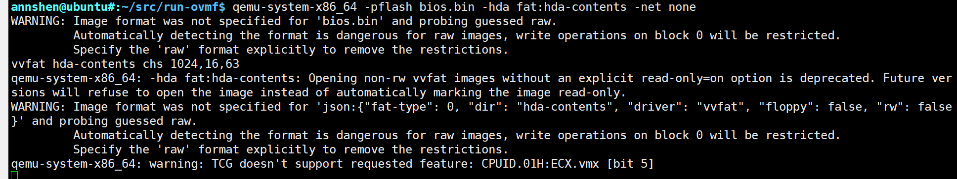 如何使用Qemu虚拟机运行EDK2编译的ovmf_qemu ovmf-CSDN博客