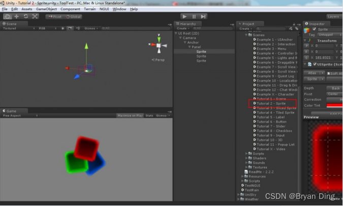 NGUI基本控件的使用教程与实例-CSDN博客