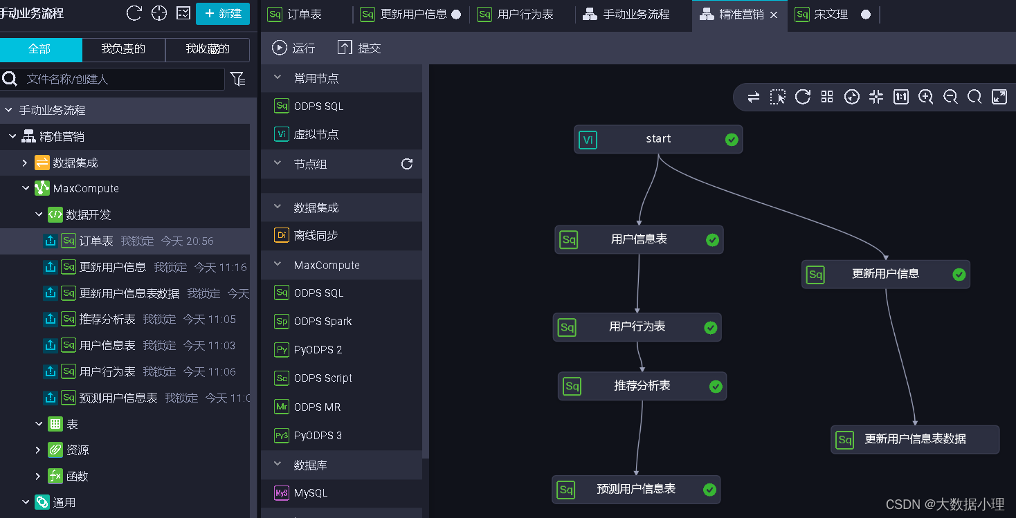 用阿里云平台dataworks创建表三种方式 Dataworks Create Table Csdn博客