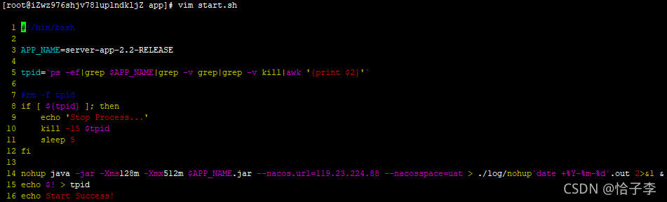 Linux 下启动 Jar包linux服务器部署jar包 Startsh Csdn博客
