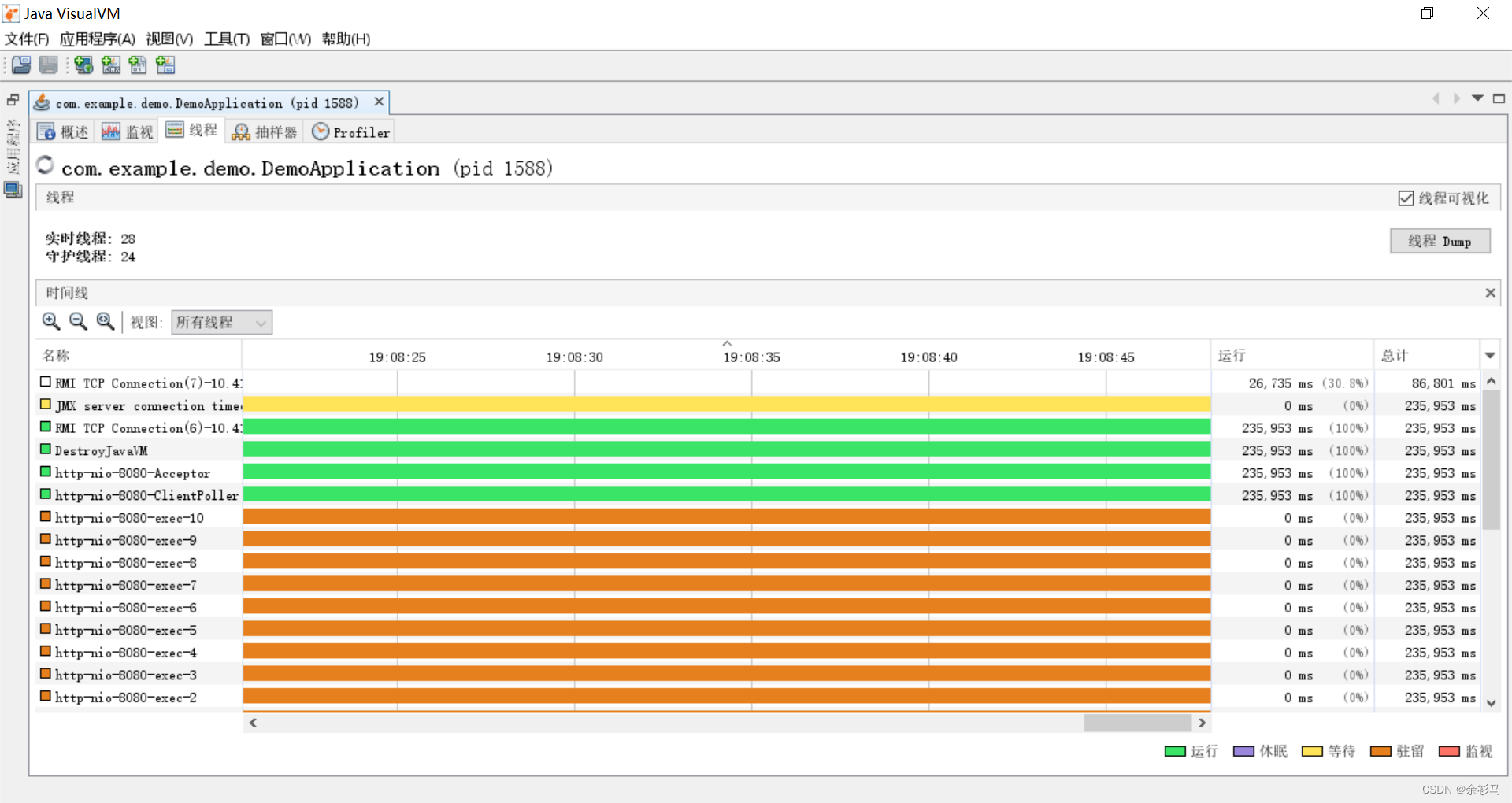 JVisualVM 性能分析与 Mybatis ResultHandler 实战_idea jvisualvm-CSDN博客