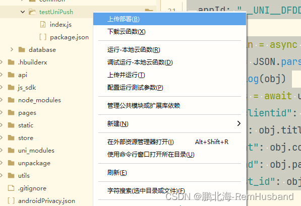 Uni-App 接入 uni-push 2.0 指南_当前应用在manifest.json "app模块配置"中勾选了"push->unipush 2.0-CSDN博客