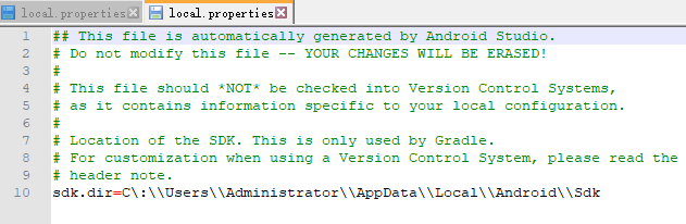 Android Location specified by ndk.dir (D:\AndroidSDK\ndk-bundle) did not contain a valid NDK_com ...