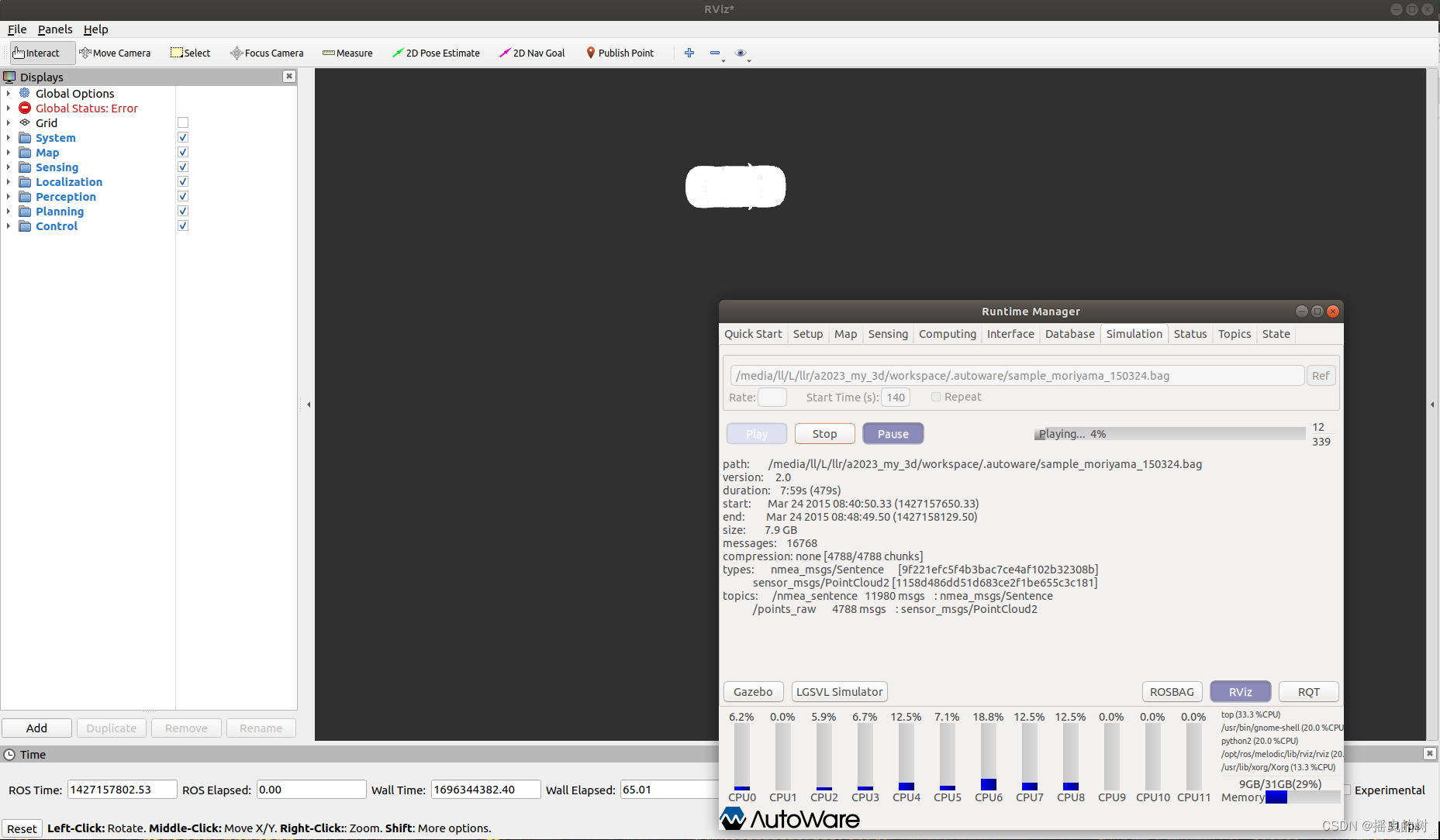 【Ubuntu18.04】Autoware安装-CSDN博客