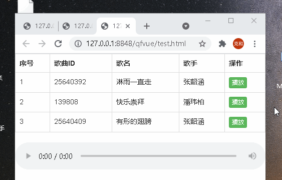 Vue中音乐播放器的使用_vue2 audio使用-CSDN博客