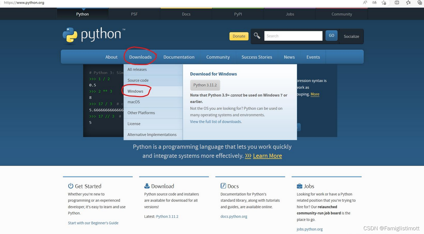 Python安装与配置（win11安装配置python3.9)_python 3.9 installer-CSDN博客