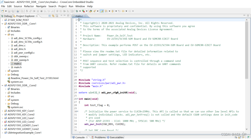 手把手教你开发ADSP-21593（EV-21593-SOM+AD-EXKIT开发板）-CSDN博客