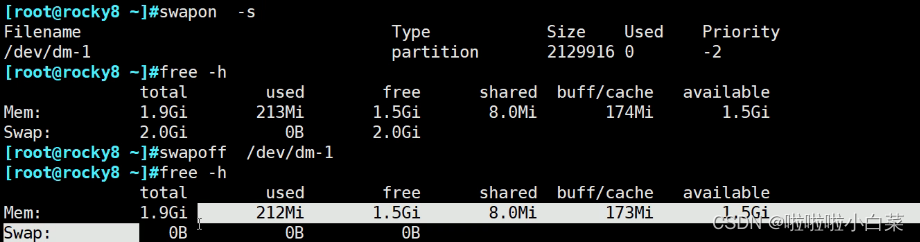 Linux-swap分区_ansiblel-playbook 脚本节点关闭swap分区,fstab注释swap-CSDN博客