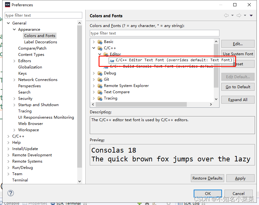 vivado,SDK只改变工作区字体大小_vivado sdk 字体大小-CSDN博客