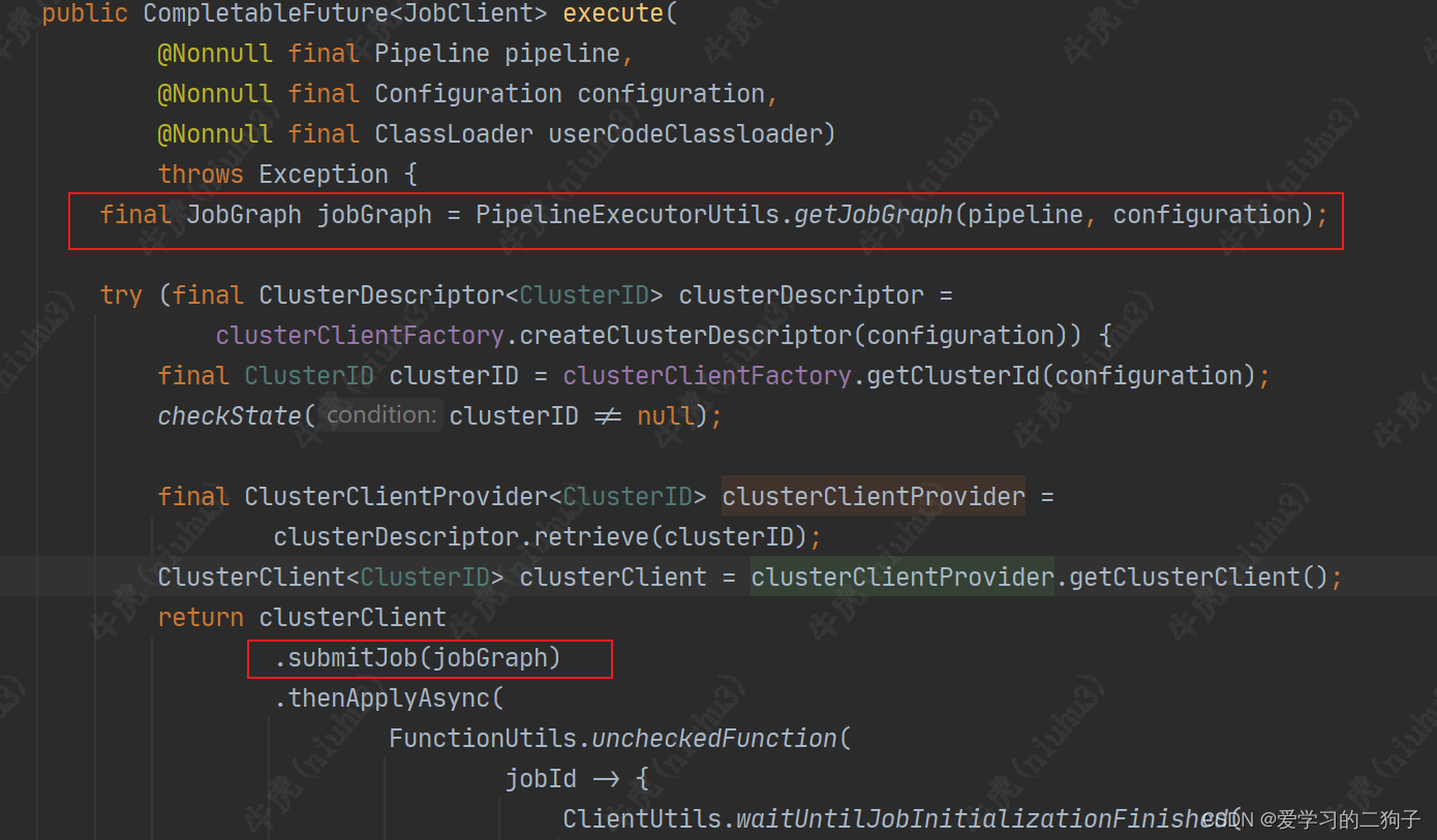 Flink源码 Jobgraph的上传jobgraphgetuserartifacts Csdn博客