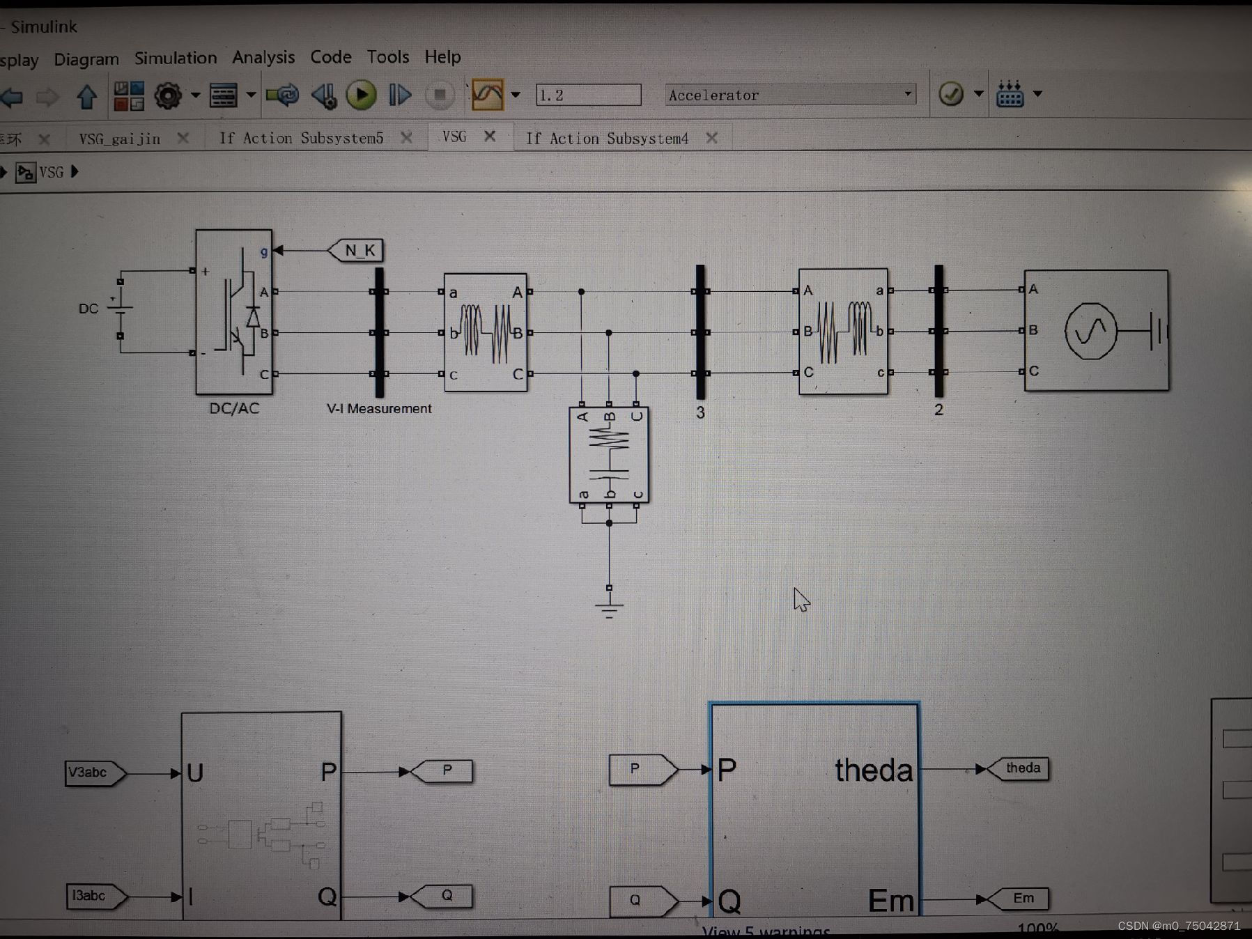 虚拟同步技术（VSG）虚拟惯量J和阻尼系数D的自适应MATLAB/Simulink仿真。_虚拟惯量 概念-CSDN博客