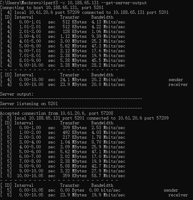iperf3简单使用教程_iperf3教程-CSDN博客