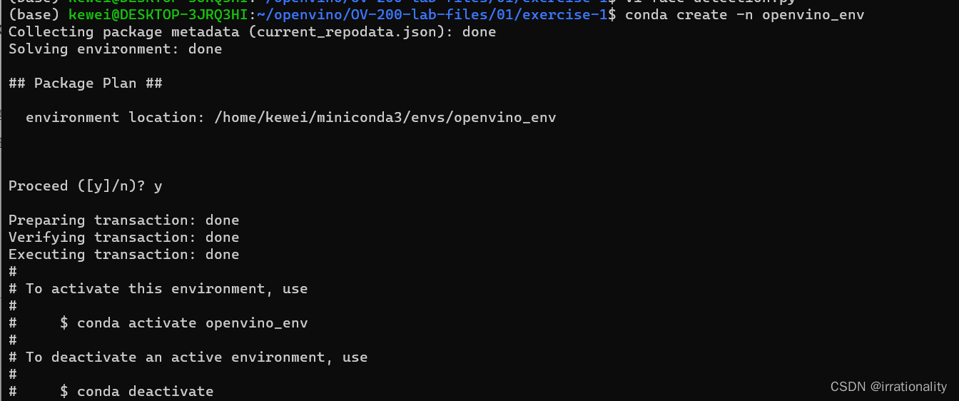 wsl+conda安装openvino_openvino conda 安装-CSDN博客