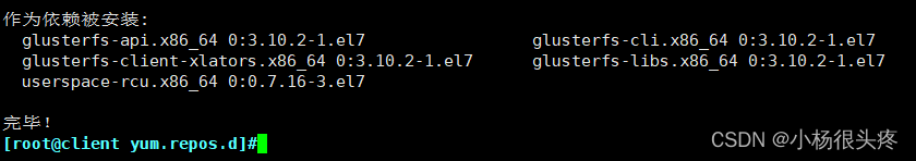 GlusterFS集群部署_glusterfs部署-CSDN博客