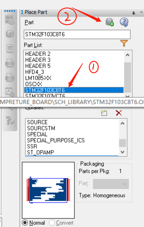 How to place components into the schematic diagram after allegro has ...