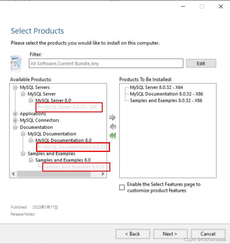 MySQL的安装和配置_mysql select products and features-CSDN博客