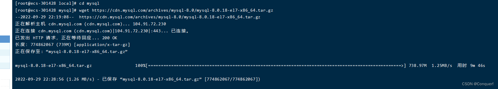 Linux云服务环境安装-Mysql8.0篇_云服务linux在线安装mysql8-CSDN博客
